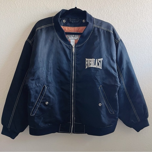 Everlast | Jackets & Coats | Vintage Everlast Unisex Spell Out Bomber ...
